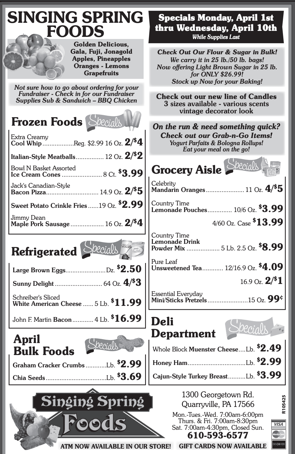 Singing Spring Foods | reallancastercounty