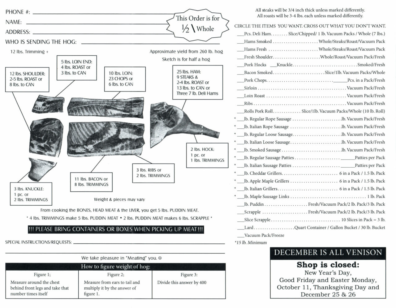 Rocky Ridge Meats | reallancastercounty