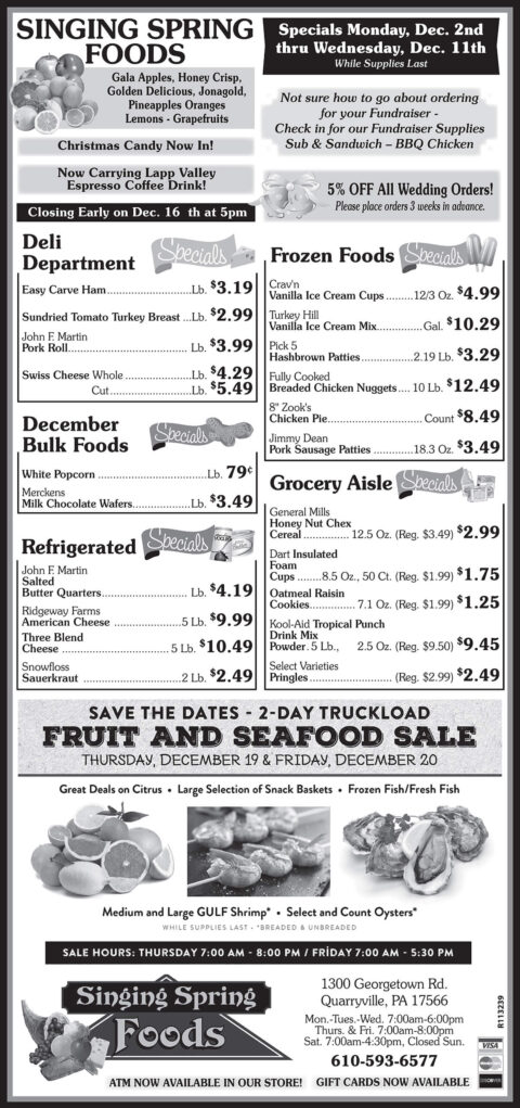 Singing Spring Foods | reallancastercounty