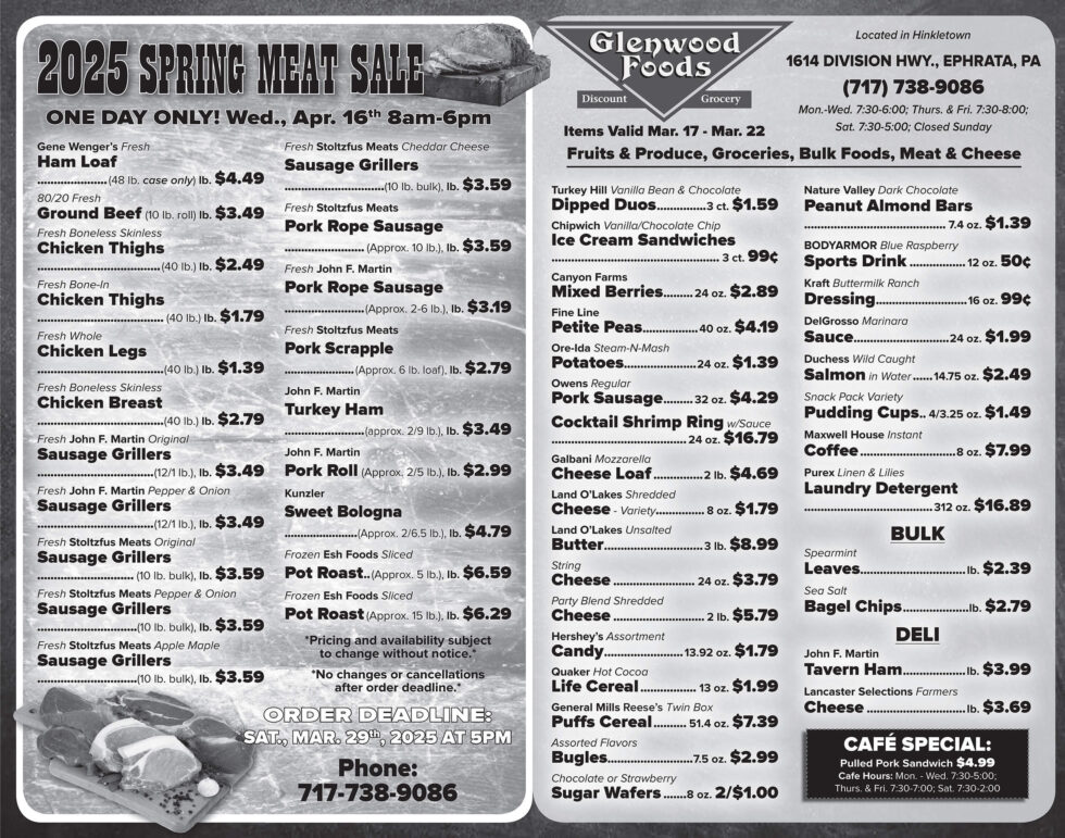 Glenwood Foods | reallancastercounty