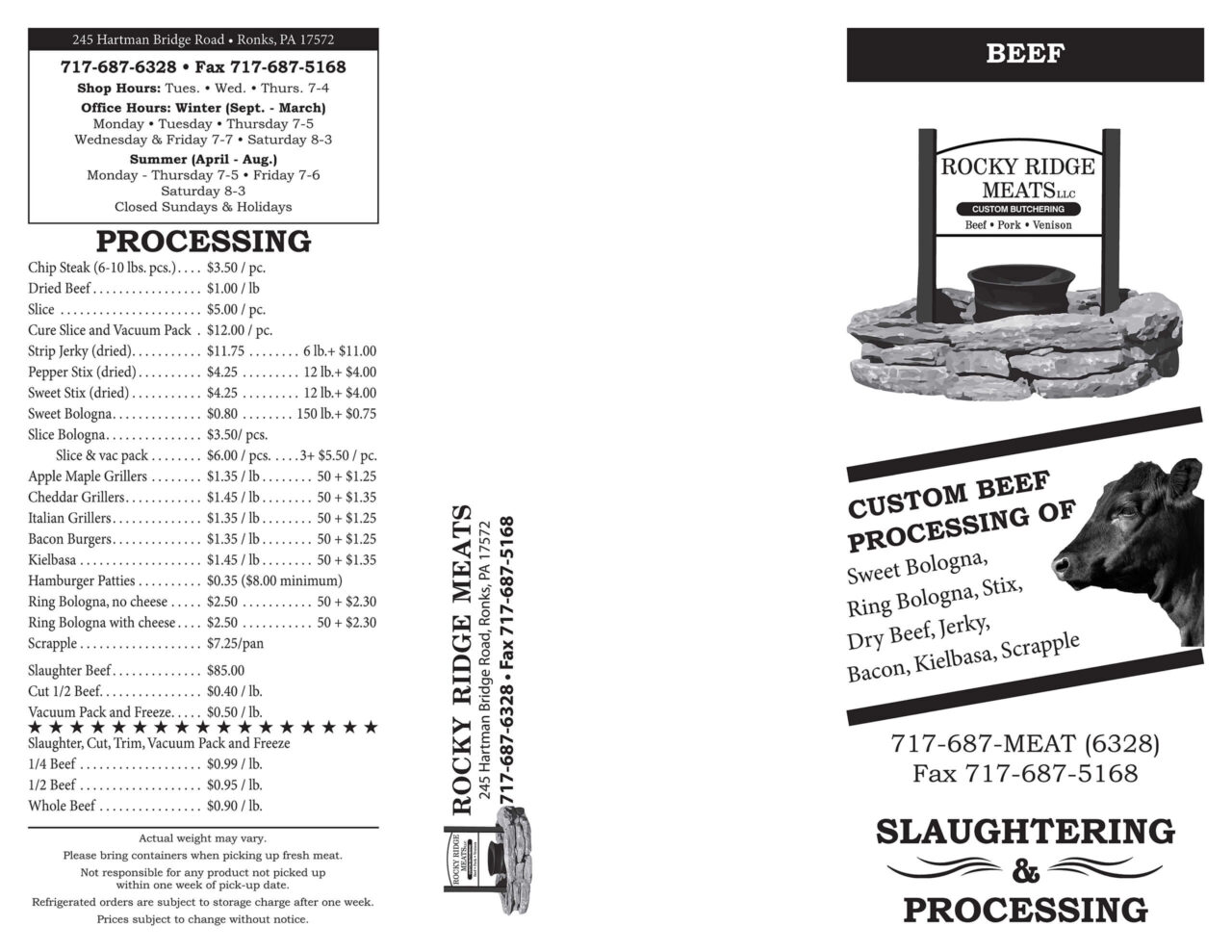 Rocky Ridge Meats - reallancastercounty